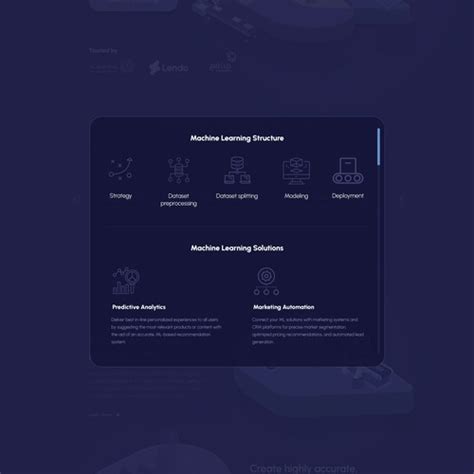 Designs Ai Machine Learning Development Company Homepage Web Page Design Contest