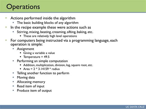 Ppt Algorithms Key Components Of Algorithms Sequence Conditional