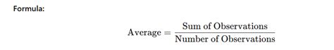 Average Formulas Concepts Short Tricks And Tips