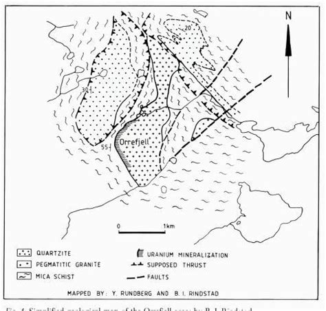 Figure 4 From Classification Of Uranium Mineralization In Norway