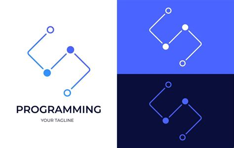 Premium Vector Vector Logo For Programming Logo Design For Layout
