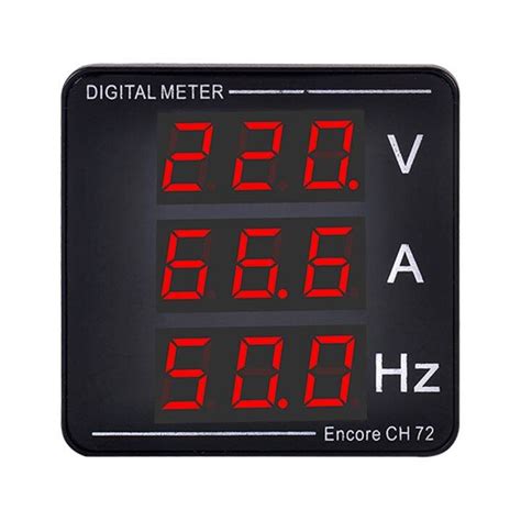 Led Digital Display Voltage Meter Frequency Voltmeter Ammeter Digital