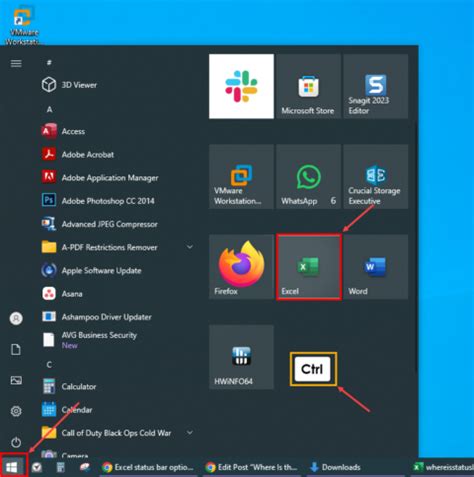 Where Is The Status Bar In Microsoft Excel How To Excel