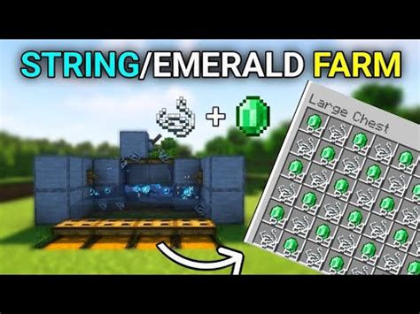 INFINITE String + Emerald Farm in Minecraft 1.21+ - YouTube