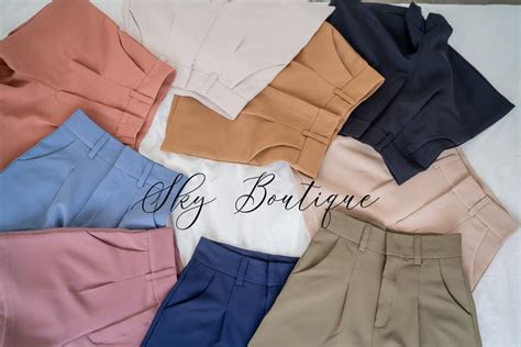 Unix Style กางเกงขาสั้น รุ่น Sky 01 สีพาสเทลสุดน่ารัก