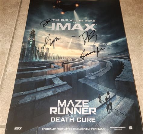 Maze Runner The Death Cure Dylan Obrien Kaya Scodelario Will Poulter