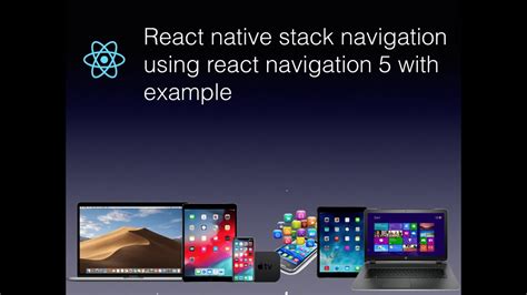 Navigation In React Native Session YouTube