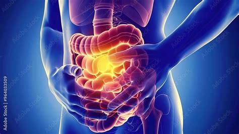 A Detailed Look At Appendicitis Showing The Affected Area The Appendix