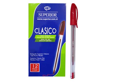 Lapicero Triang P Media 10 Mm Rojo Semigel Clasico Superior
