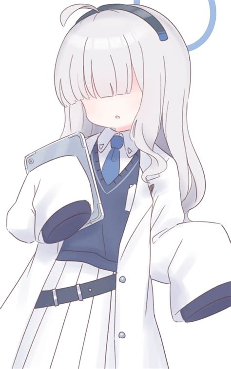 Millennium Science School Student And Millennium Science School Student B Blue Archive Drawn