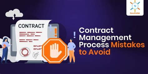 Contract Management Process Mistakes To Avoid Docucollab