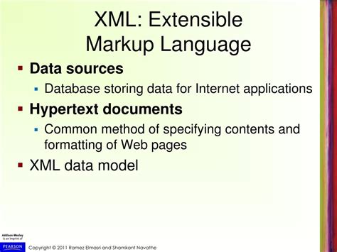 PPT Chapter XML Extensible Markup Language PowerPoint Presentation ID