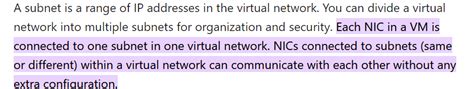Communication Between 2 Vms In A Virtual Network On Azure Stack Overflow