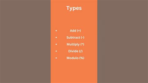 Fast Learn Sql Arithmetic Operators Youtube
