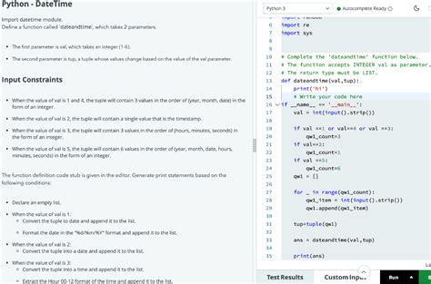 Python Datetime Python 3 Autocomplete Ready O