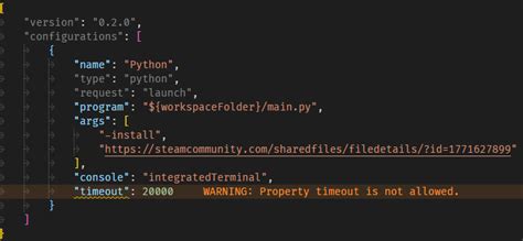 Timeout Debug Configuration · Issue 6276 · Microsoftvscode Python