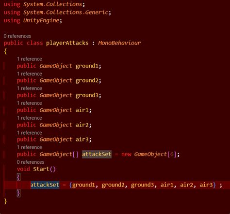 Failing To Make Array Of Gameobjects Unity Engine Unity Discussions