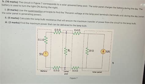 Solved A Marks For The Circuit Shown In Figure Use Chegg Com