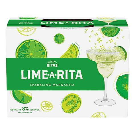 Ritas™ Lime A Rita Sparkling Margarita 12 Pack 8 Fl Oz Cans