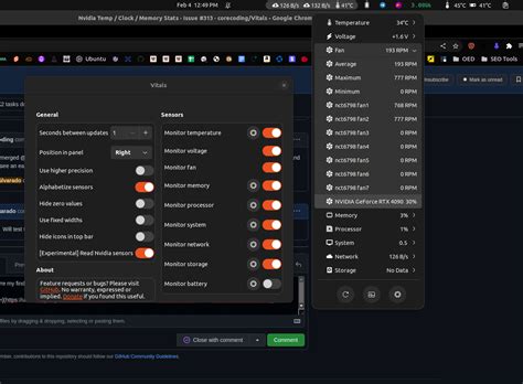 Nvidia Temp Clock Memory Stats · Issue 313 · Corecodingvitals