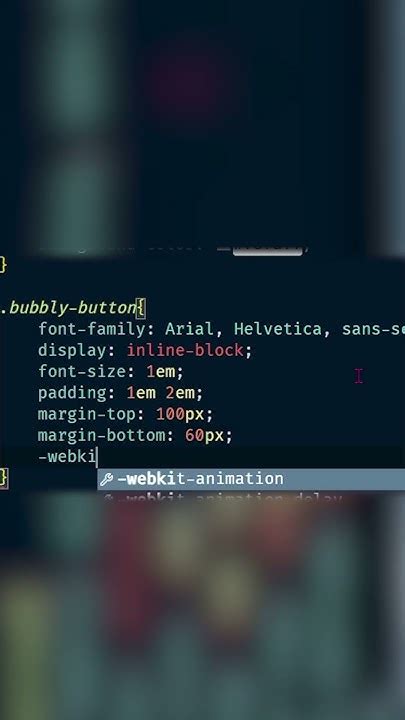 Kabarcıklı Button Yapımı Html Css Ve Js Html Css Js Youtube