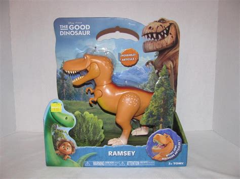 Disney Pixar The Good Dinosaur Ramsey 7 5 Figure Biting Jaw Pose Able