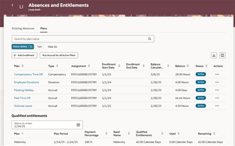 Oracle Hcm Update 25b Absence Management