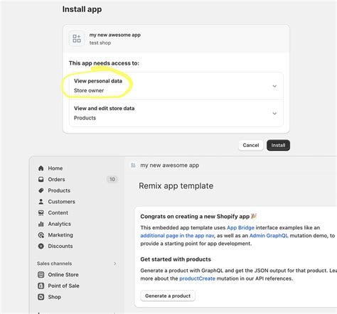 Can Anyone Make An Embedded Admin Remix App That Does Not Request