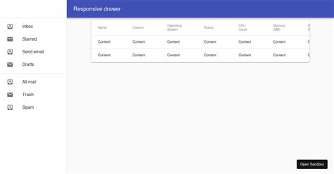material ui grid codesandbox
