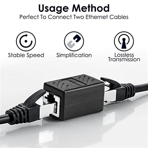 15 Pack Rj45 Coupler Ethernet Inline Connectors Network Extender