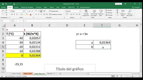 Como Hacer Interpolacion En Excel Image To U