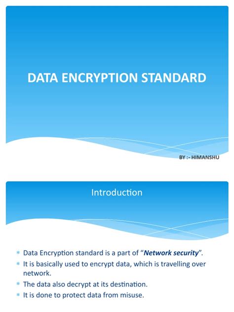 data encryption standard pdf cryptography encryption