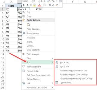 How To SORT In Excel By Rows Columns Colors Dates Numbers