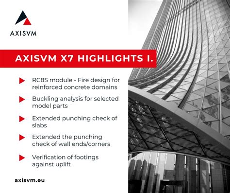axisvm x7 highlights i explore axisvm inter cad kft