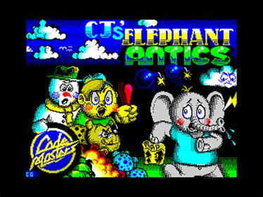 CJ S Elephant Antics Images LaunchBox Games Database