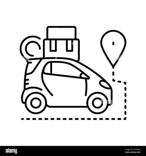 Internal Migration Line Icon Vector Isolated Element Editable Stroke Stock Vector Image And Art
