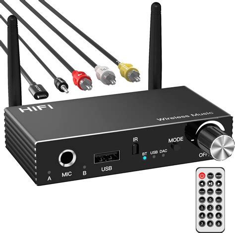 Kaiy Bluetooth 5 3 Receiver For Home Stereo Optical Low Latency And Hd Music Audio