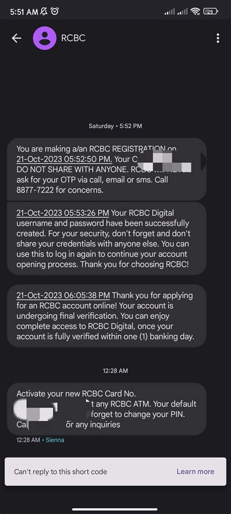 Rcbc Application Approved R Phcreditcards