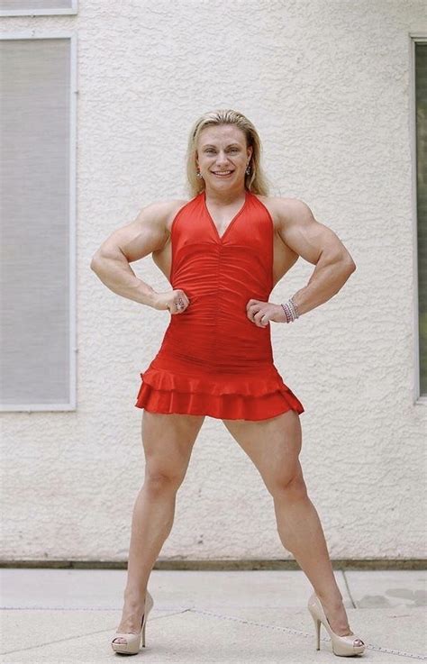 Image Tagged With Rene Marven Female Bodybuilder Bodybuilder Sensual Muscle On Tumblr