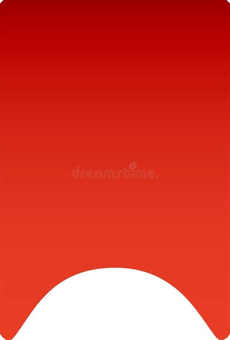 Bookmark Icon Featuring A Vibrant Red Gradient And A Distinctive White Space At The Bottom