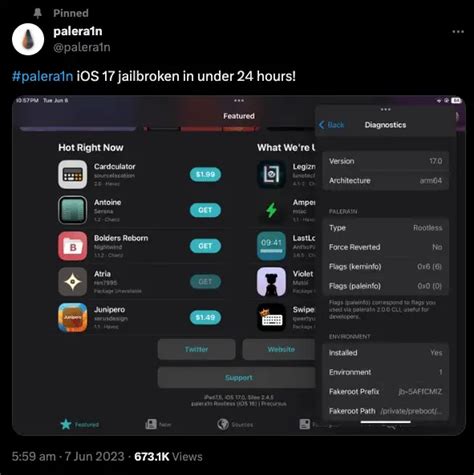 IOS 17 Jailbreak RELEASED How To Jailbreak IOS 17 With PaleRa1n IDevice Central