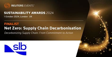 Csrwire Slb Named Sustainability Award Finalist For Supply Chain