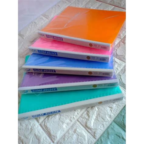 Astar F4 Clear Holder Refillable File 20pcs Lazada