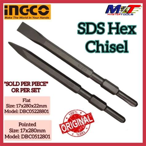 Ingco Original Sds Hex Chisel 17x280 Lazada Ph