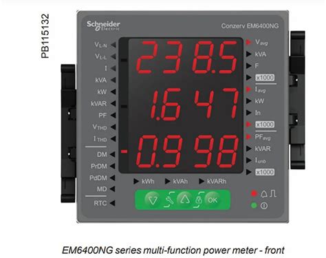 Schneider Em6400ng Energy Meter At ₹ 15495 Piece Schneider Electronic Digital Meter In New