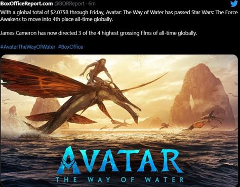 아바타2 역대4위 역대흥행 4황중 3개를 가진 카메론 Mlbpark