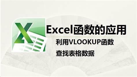 Excel实例教程：利用vlookup函数查找表格数据 教育 资格考试 好看视频