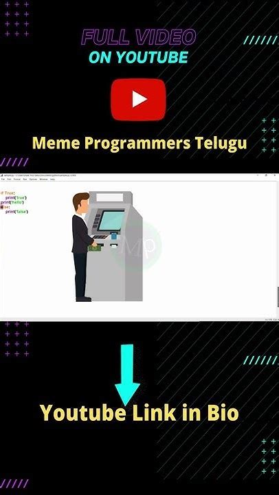 If Else Conditional Statement In Python Telugu Pythonintelugu Coding Shorts Short