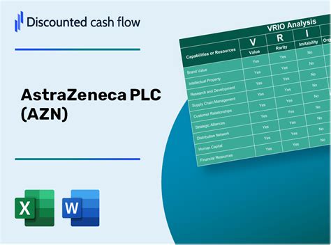 Astrazeneca Plc Azn تحليل Vrio [10 2024 محدث] Dcf Swot Canvas Pestel Bcg Editable Templates