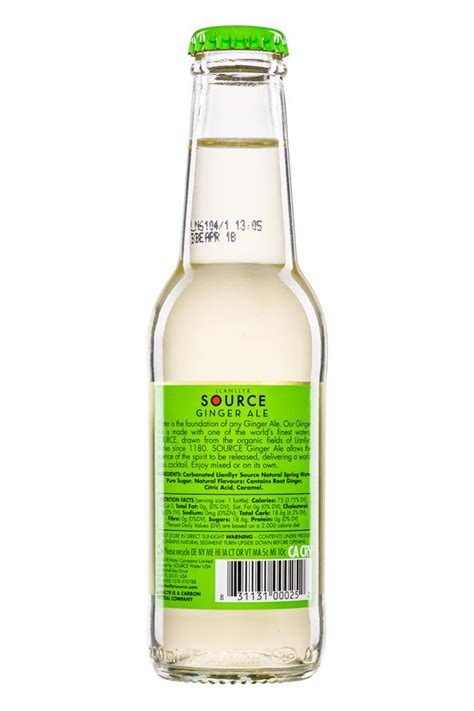 Ginger Ale | LLANLLYR SOURCE | BevNET.com Product Review + Ordering ...